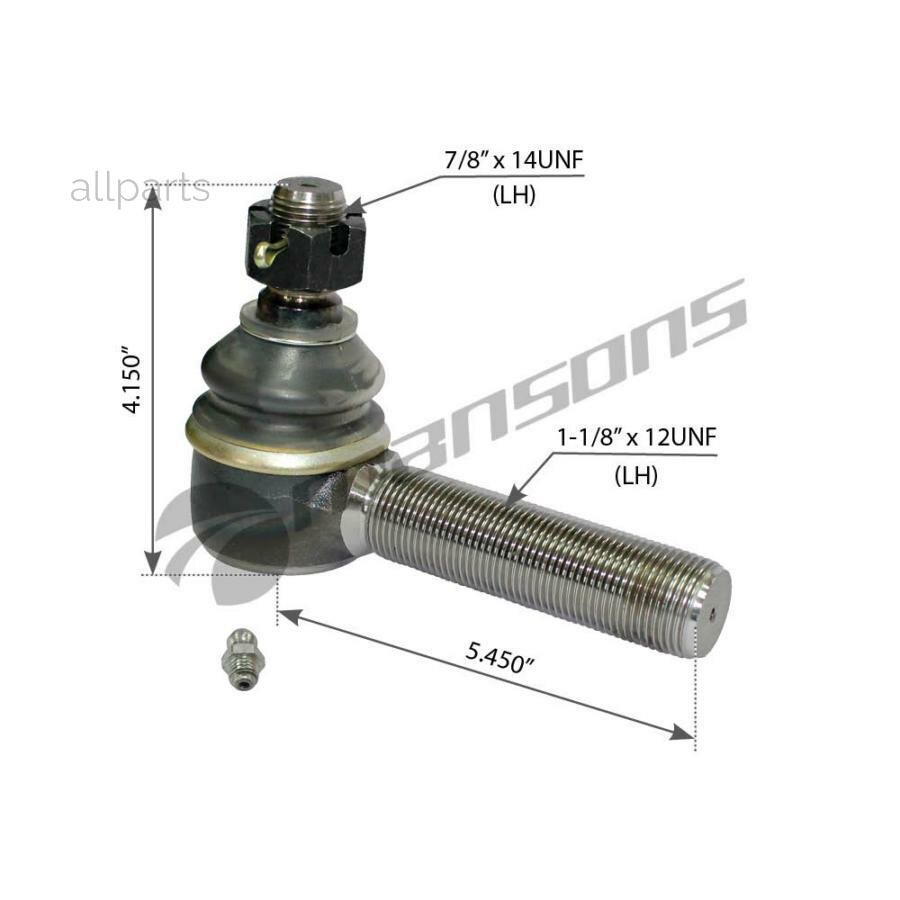MANSONS 780239 наконечник рулевой тяги ! левый\FRL/INTERN/Volvo