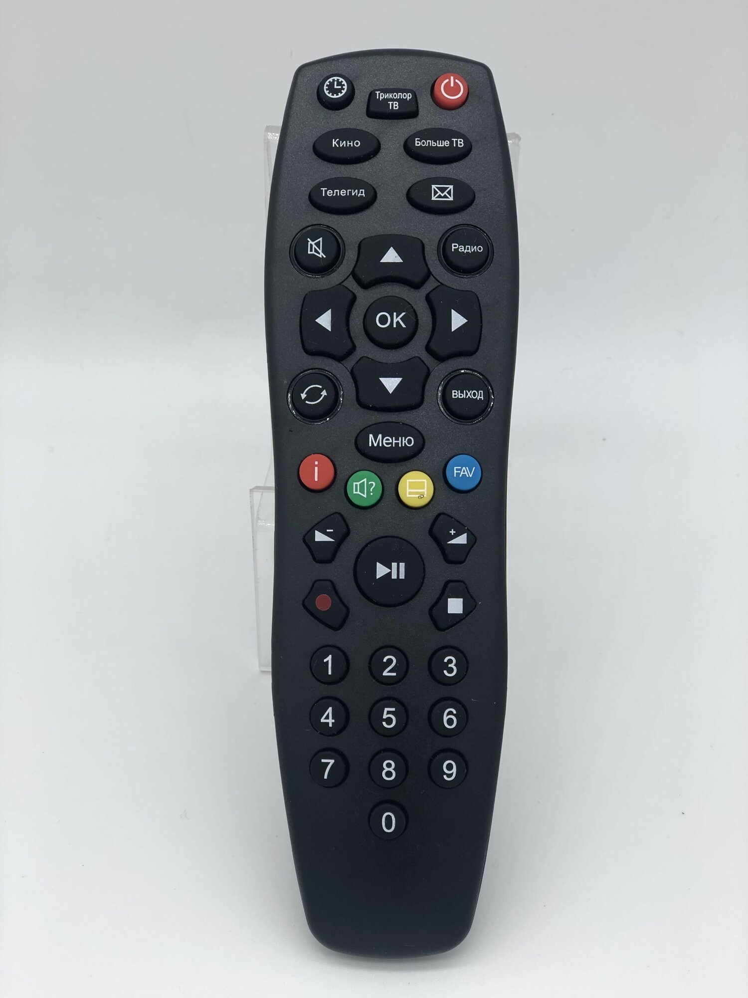Пульт управления Триколор General Satellite XHY327 для спутниковых ресиверов, черный