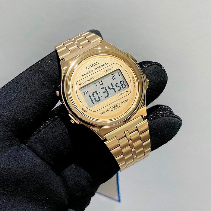 Наручные часы CASIO Vintage, золотой — фото 1