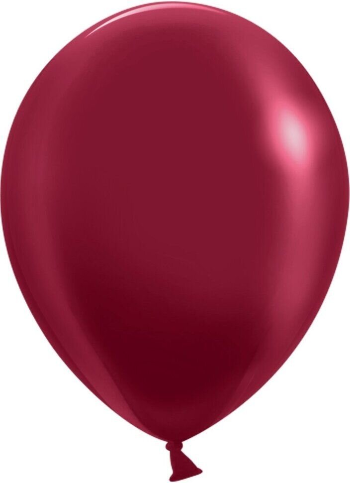 Шар (10'/25 см) Бордовый, пастель, 100 шт.