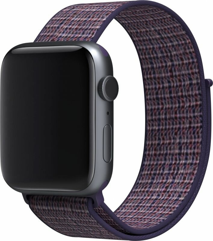 Ремешок moonfish для Apple Watch 38/40 мм, нейлон, сливовый