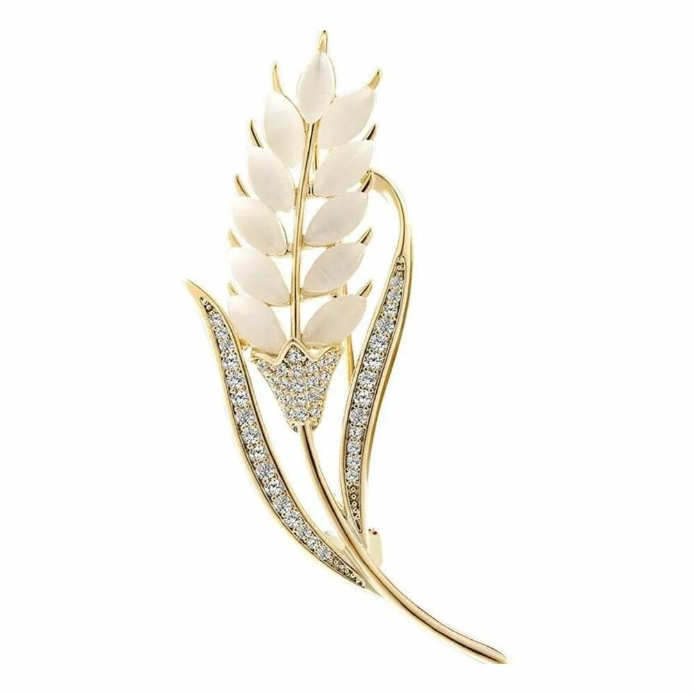 Брошь, стразы