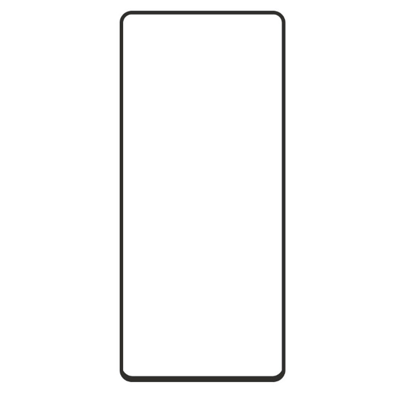 Защитное стекло на Realme 8i/Realme 9 (5G), черное, X-CASE