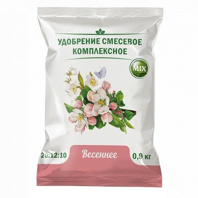 Весеннее 0,9кг унив. мин. удобрение 5/30/1050 на