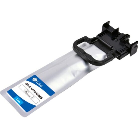 Струйный картридж G&g GG-C13T945240 голубой (66мл) для Epson WorkForce Pro WF-C5290DW/C5790DW