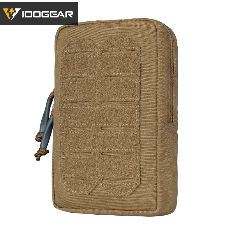 Тактический подсумок IDOGEAR MOLLE черный Coyote Brown
