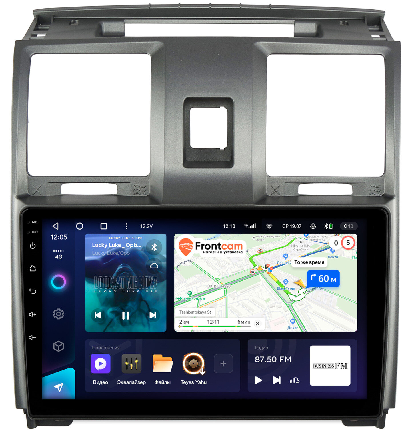 Штатная магнитола UAZ Patriot 2012-2016 Teyes CC3L 4/32 9" RM-9-UA006N Android 10 (4G-SIM, DSP, IPS)