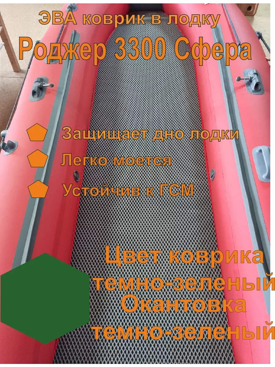 Эва коврик в лодку Роджер 3300 Сфера