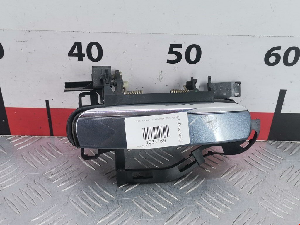 Ручка двери наружная задняя правая Audi A6 C6 4F0837208B арт. 1834169