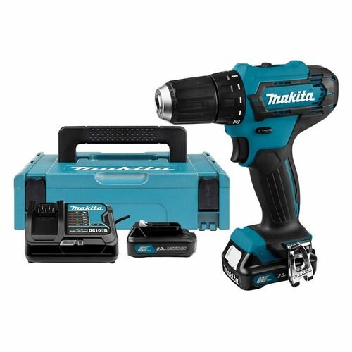 Дрель-шуруповерт Makita DF333DSAX6, 2Ач, с одним аккумулятором