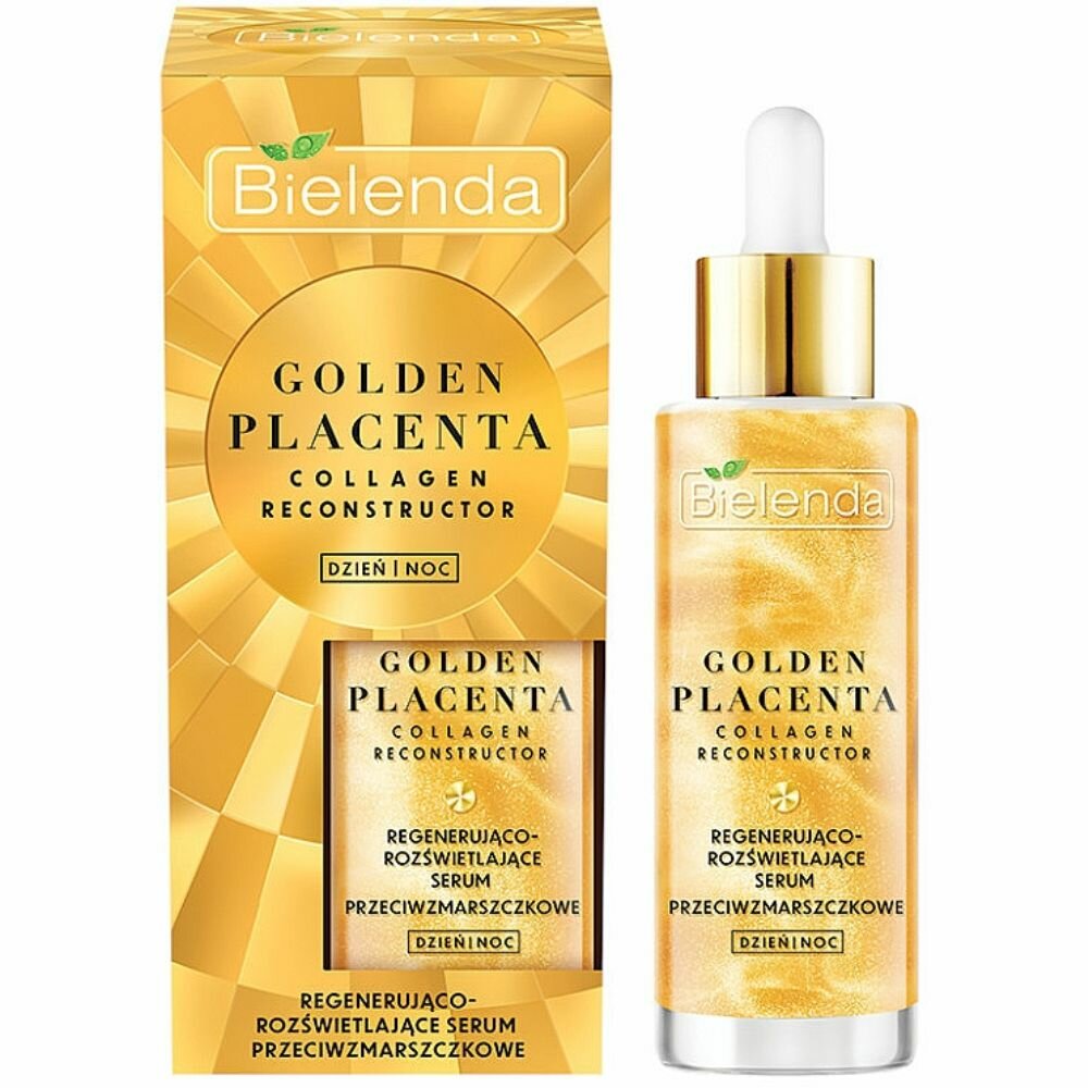 BIELENDA Осветляющая сыворотка для лица Golden Placenta Serum