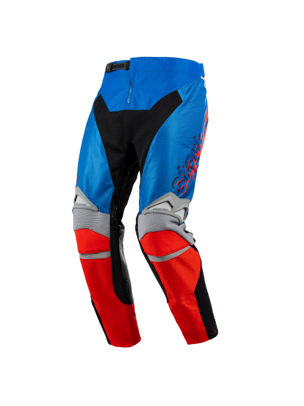 Штаны для мотокросса STARKS PHOENIX EVO, синий красный, размер 30