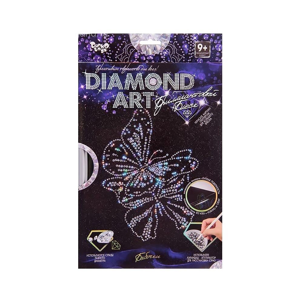 Данко Тойс Набор для мозаики DIAMOND ART Серия 4 DAR-01-04-MJ52 Схема сборки кристаллы