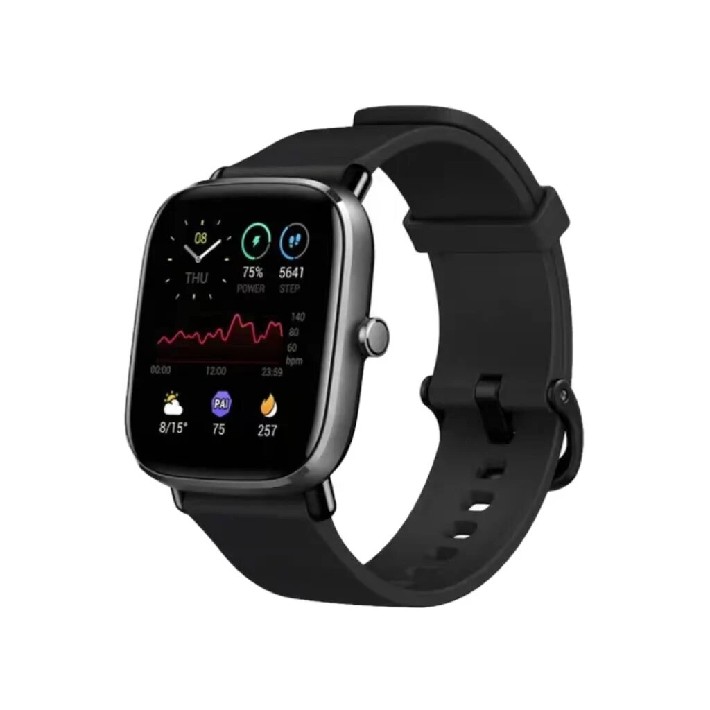 Amazfit GTS 2 mini, черные умные часы