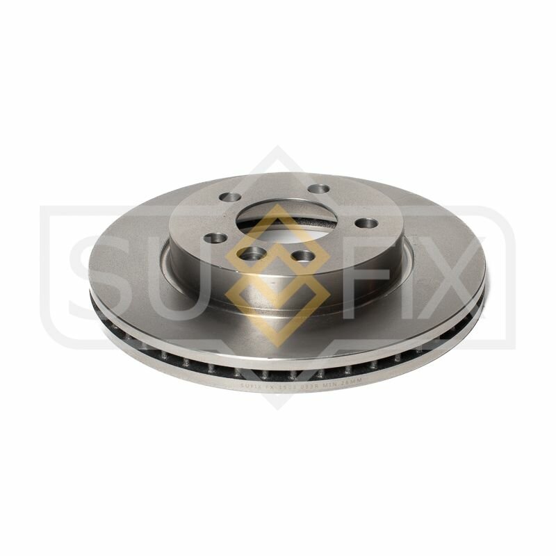 SUFIX Диск тормозной перед прав/лев, фольцваген амарок / VOLKSWAGEN AMAROK 2010-16, FX1508