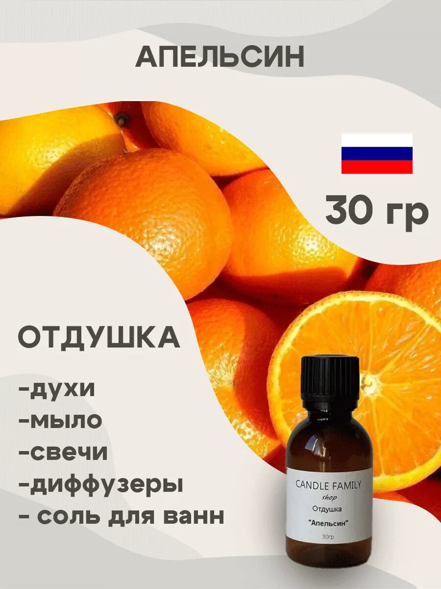 Отдушка для свечей и мыла. Ароматизатор косметический