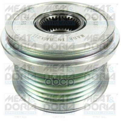 Шкив генератора Mitsubishi Outlander II (CWW) 2.4 4WD (2007-2012) MEAT & DORIA арт. 45239
