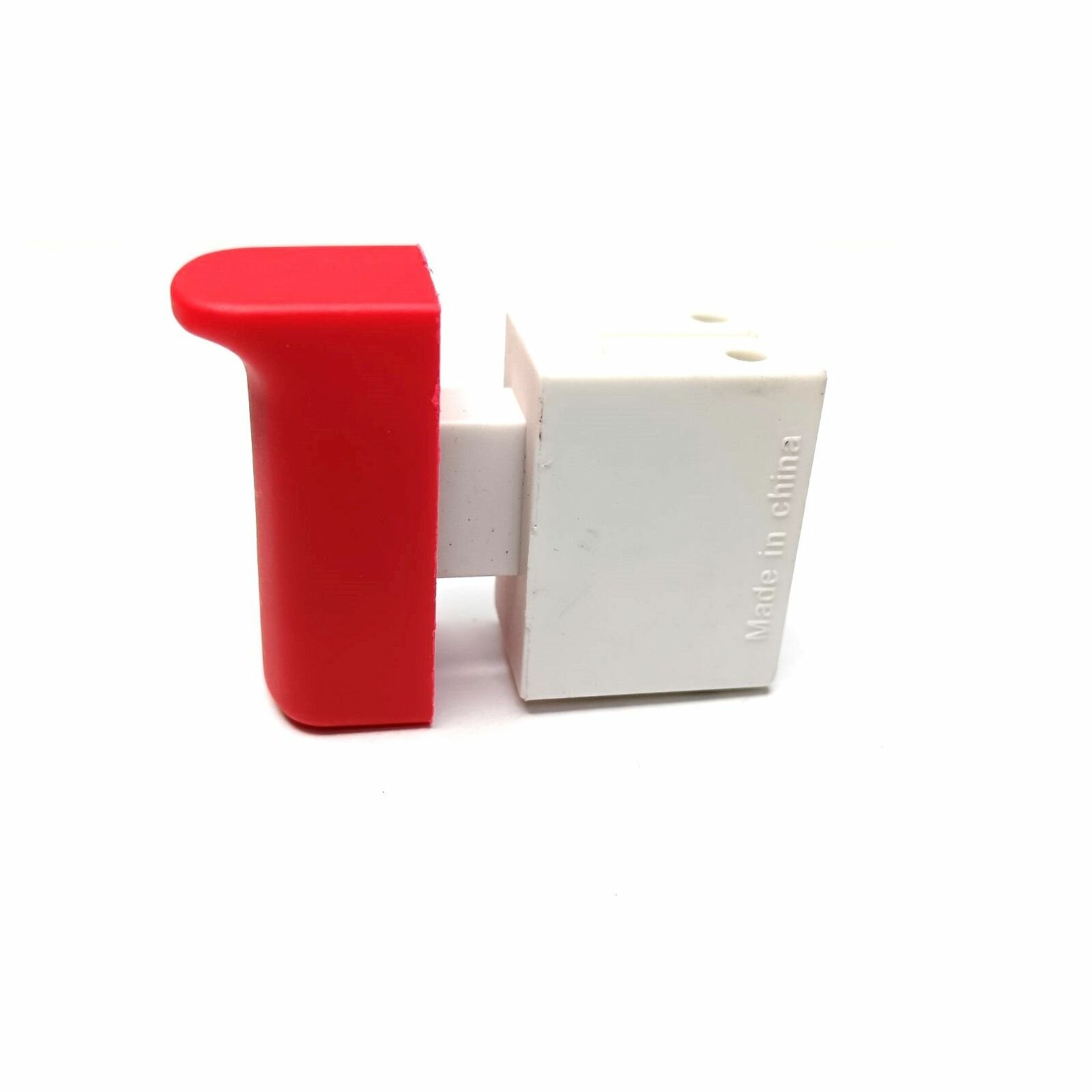 Выключатель / Кнопка 12А для перфоратора, рубанка, шлифмашины, дрели, болгарки УШМ и пр. (без фиксатора)