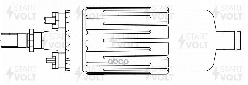 Мотор Бензонасоса Для А/М Audi 80 (86-) 1.8I/Mercedes-Benz E W124 (84-) 2.3I (Sfp 1802) STARTVOLT арт. sfp-1802