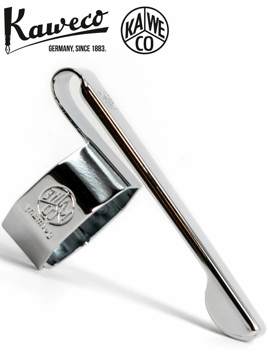 Клип-держатель Kaweco Modern Octagonal для ручки карандаша SPORT серебристый хром