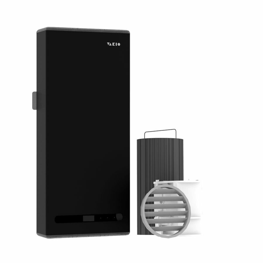 Рекуператор / Умная вентиляция VAKIO Base Smart Black (черный)