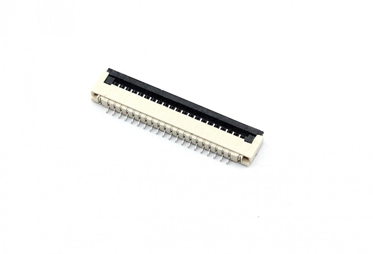 Разъем FPC Flip-Lock 1010-20RLGF 20 pin высота 1мм шаг 1мм