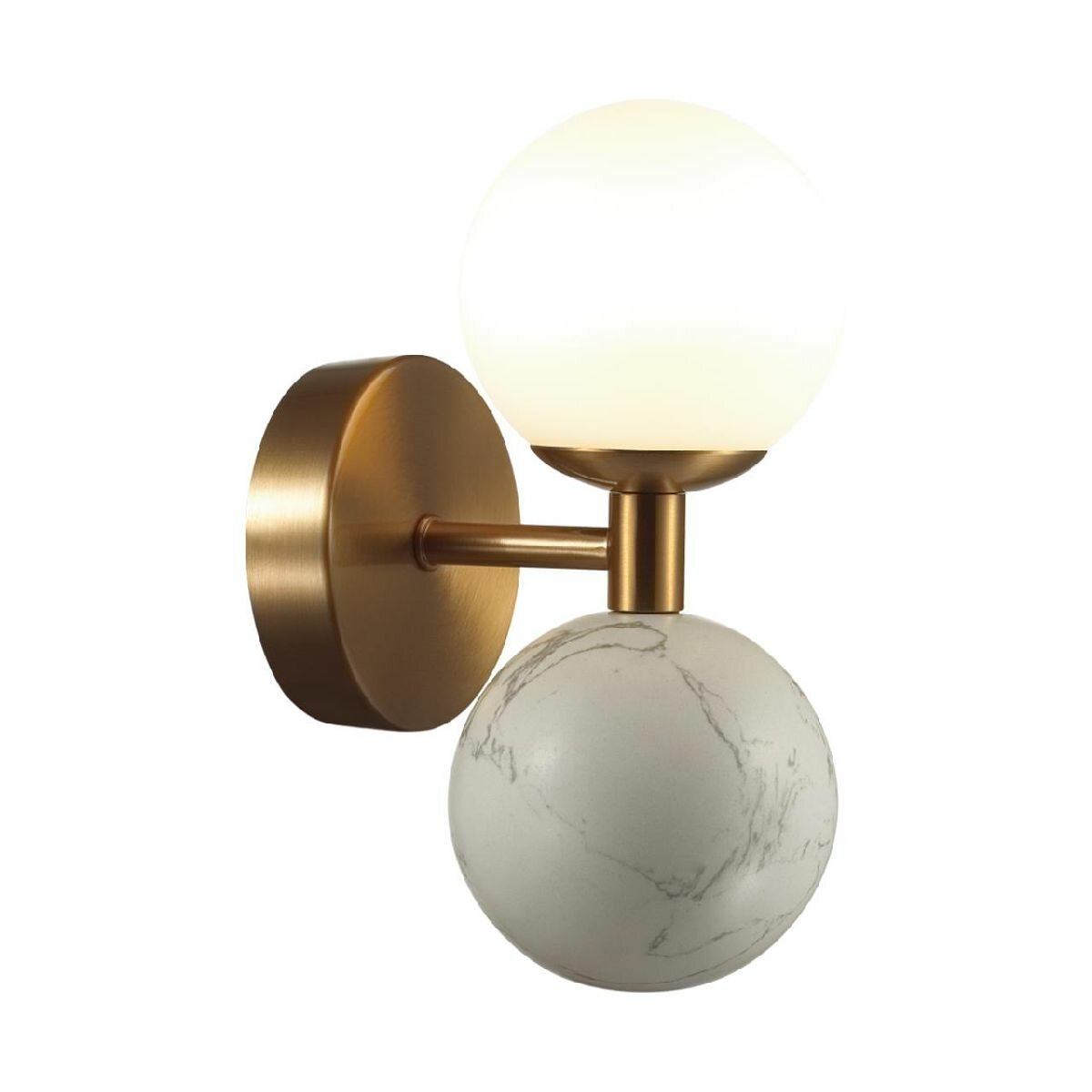 Бра Odeon Light Lolla 4359/6WL, цоколь LED, мощность 6 Вт, цвет латунь — фото 1