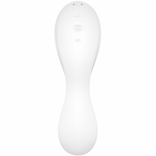 Вибратор Satisfyer Белый 3-в-1 Curvy Trinity 5+