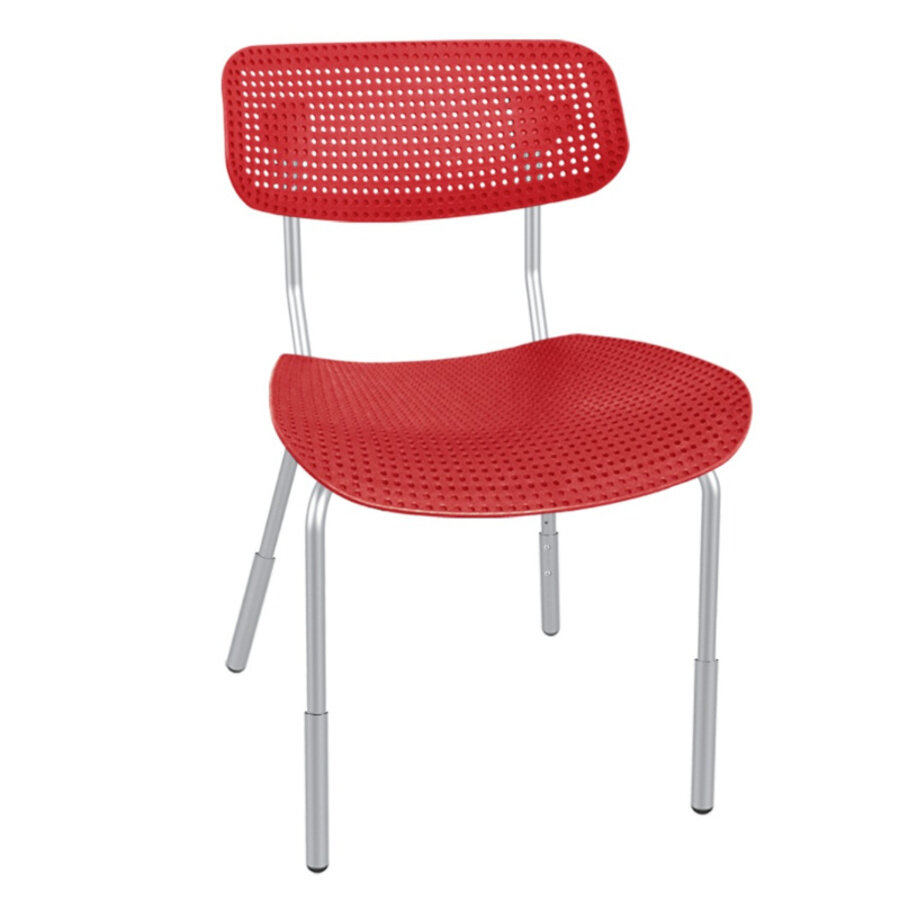 Стул красный Sheffilton SHT-S85PB-1 с регулировкой высоты, нагрузка до 200кг