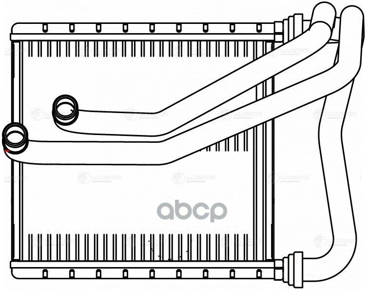 Радиатор отопителя Omoda S5 (22-)/Kaiyi E5 (21-) 1.5T (LRh 3034) LUZAR арт. LRH3034
