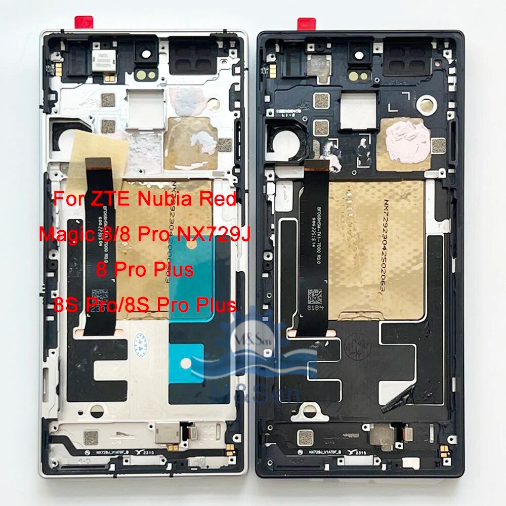 6,8-дюймовый оригинальный AMOLED-дисплей для ZTE nubia RedMagic 8 Pro+ с рамкой и LCD No Frame