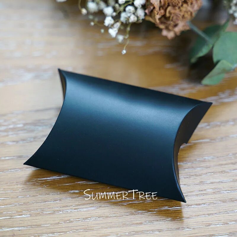 Черные подарочные коробочки SUMMERTREE 50 шт