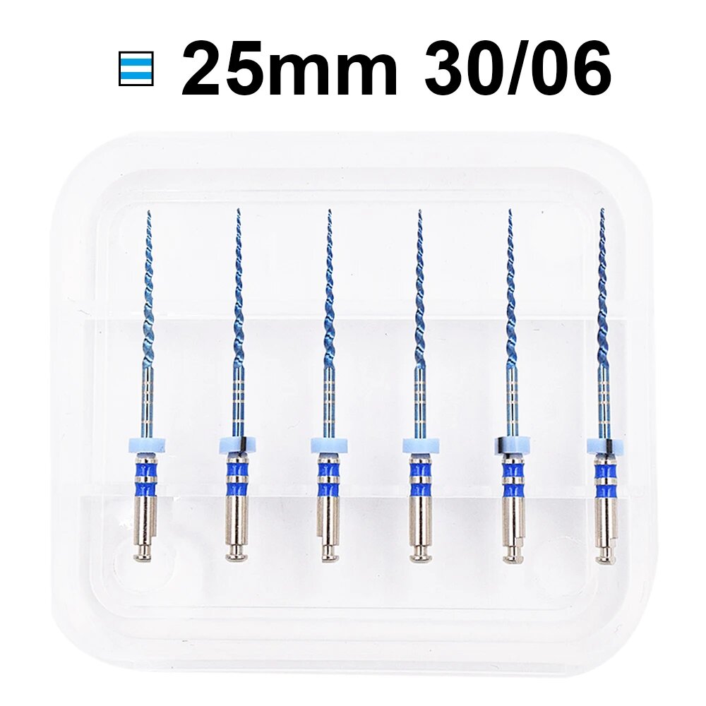 Роторные файлы Niti Blue Endo Twoendo 04 06
