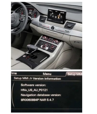 RoadTop Linux беспроводной интерфейс CarPlay Android Auto для Audi A8 2012-2018 3G MMI с функцией зеркального звена AirPlay Car Play