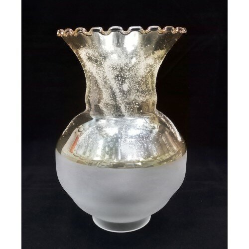 Плафон YG001, стекло, бежевый, крепление пружинное, 105x175мм