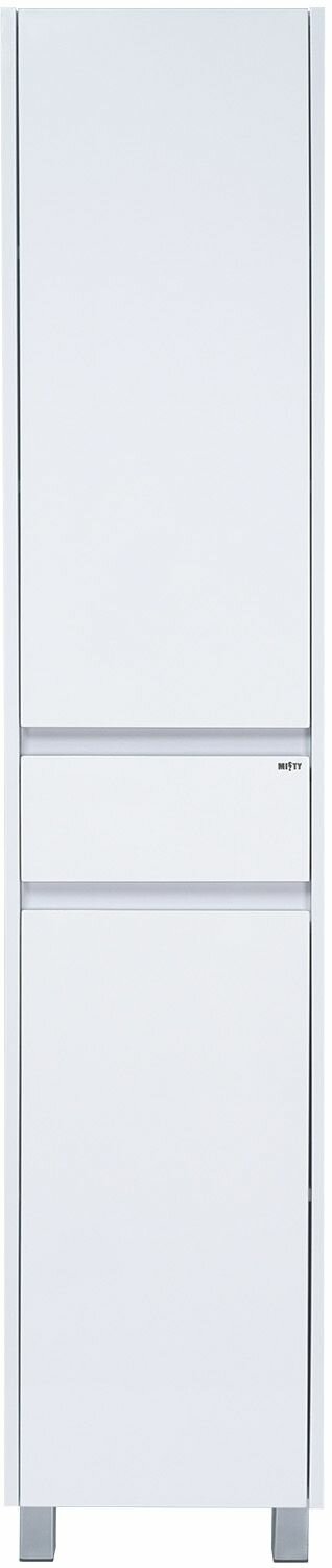 Шкаф пенал Misty Алиса 35 R белый