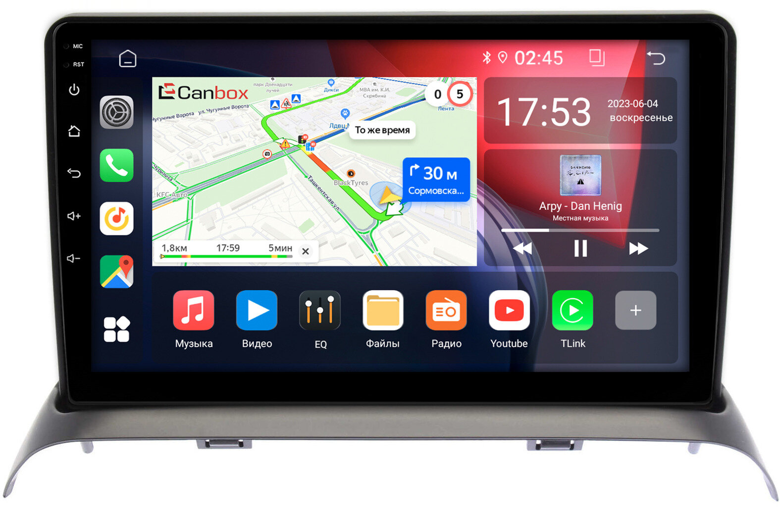 Штатная магнитола Canbox GT9-9436 для Suzuki Solio 2005-2010 2/32 Android 10 (IPS, DSP, CarPlay)