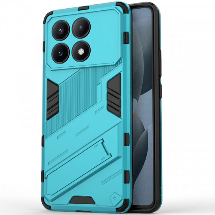 Megatron Противоударный чехол-подставка для Xiaomi Poco X6 Pro 5G / Redmi K70E с защитой камеры