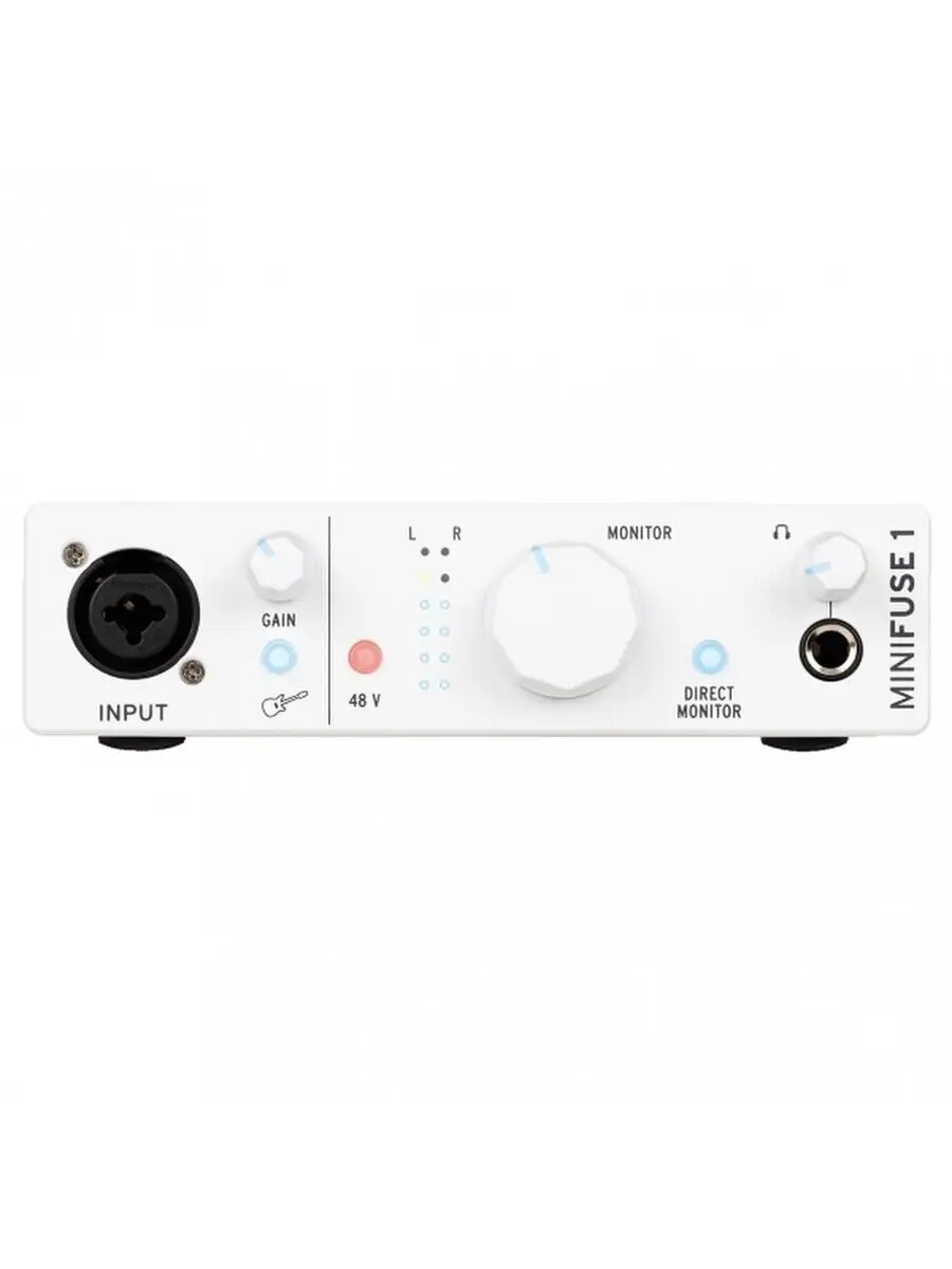 Arturia MiniFuse 1 White -аудиоинтерфейс