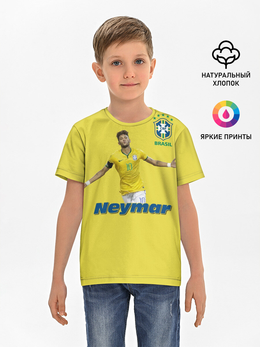 Футболка хлопковая детская Неймар