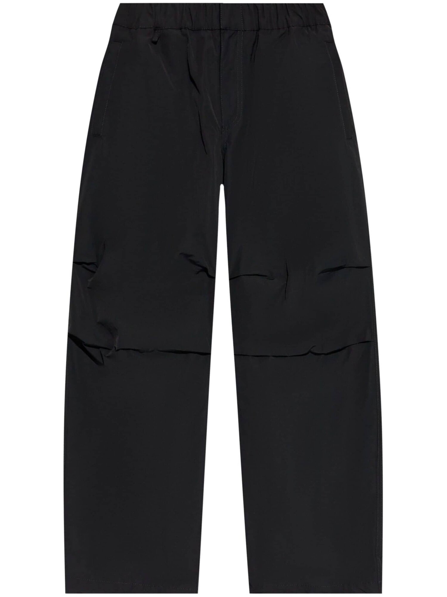 Брюки ID drawstring straight-leg trousers