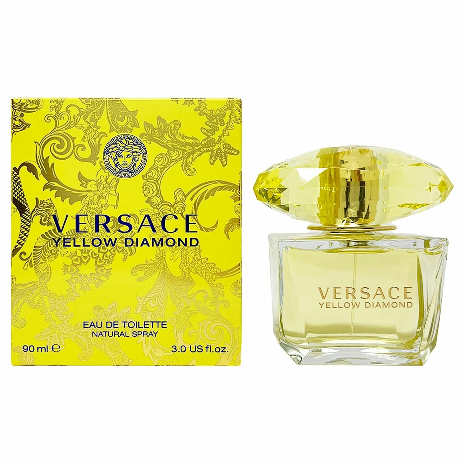 Versace Yellow Diamond туалетная вода 90мл, аромат для женщин