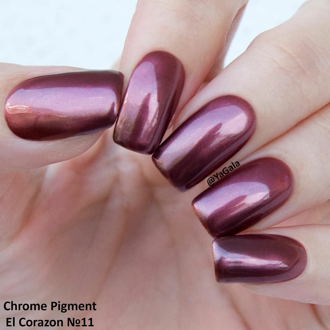 El Corazon Перламутры для дизайна ногтей или для втирки (шиммеры) №p-11, 2 г