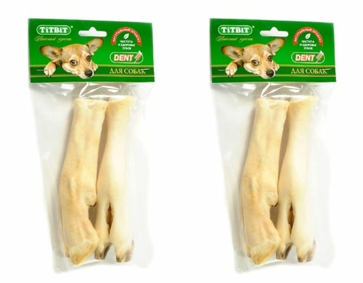 Titbit Лакомство для собак Нога баранья, 2 уп