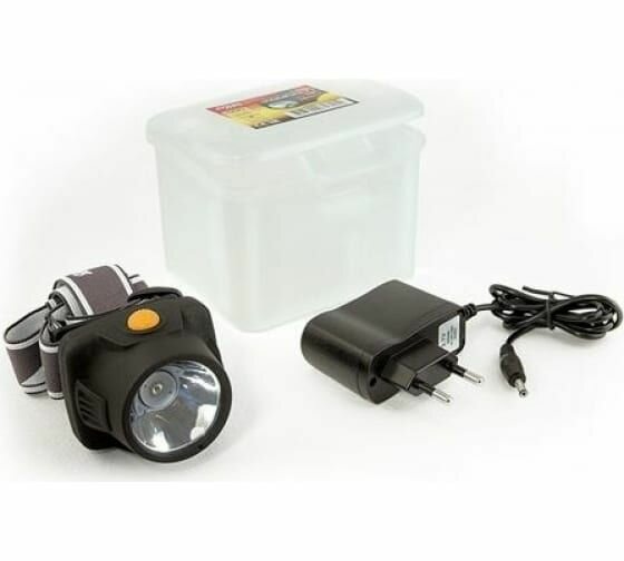 Налобный фонарь яркий ЛУЧ LH-100A Компакт 3W LED Li-Ion 4606400616214
