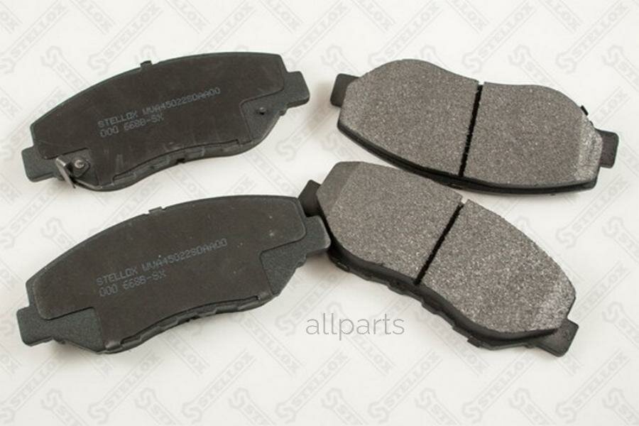 STELLOX 000668BSX колодки диск. пер! с антискр. пл.\ Honda Accord 2.0-2.4CDTi & 4WD/Element/Pilot 3.5 03>