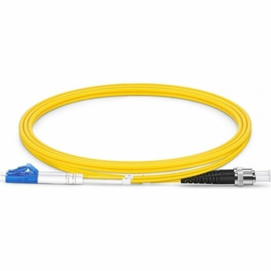 Патч-корд оптический Toplan , дуплексный, SC/UPC-ST/APC, SM 9/125, 100 м, LSZH