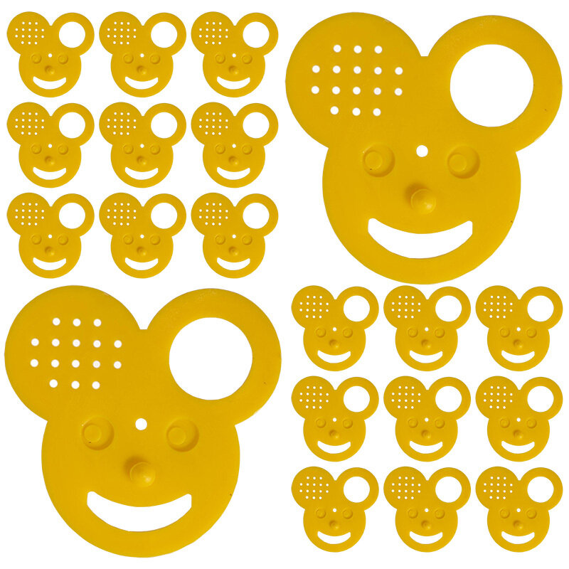 Летковый заградитель для ульев Микки Маус - 3-х позиционный, 20 шт.