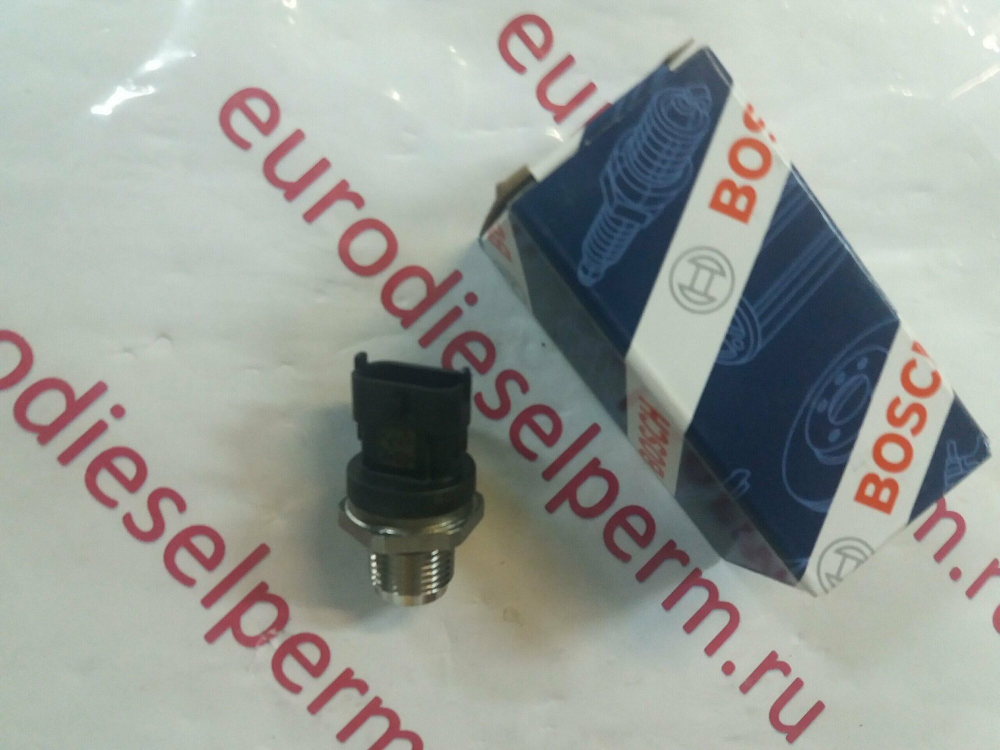 Датчик давления топлива в рампе Д245, Cummins ISBe, ISF, ISDe