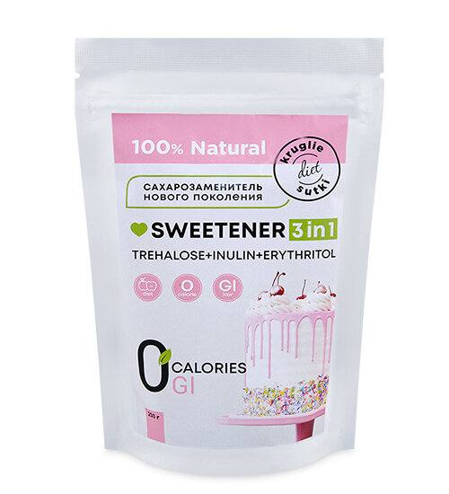 Сахарозаменитель (трегалоза, эритрит, инулин) 250 гр FLK-07/1 113-851899